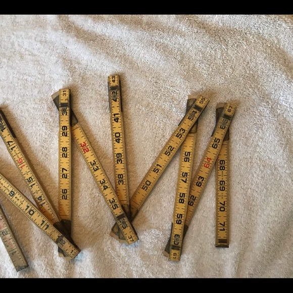 Other | Vintage Natural Wood 6 Folding Tape Measure | Poshmark